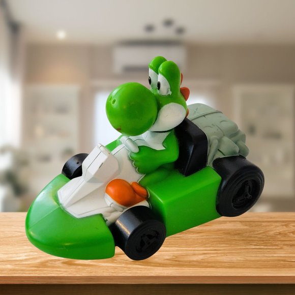 Toys | 208 Yoshi Mario Kart Wii Burger King Action Figure Super Mario ...